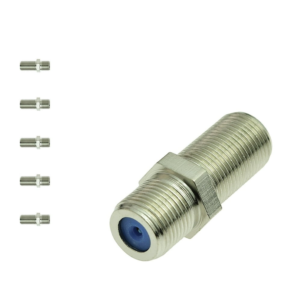 Mediabridge F81 Connector - 3GHz Female to Female F-Type Adapter - 5 ...