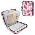 BZSMCE Heart Shaped Candy Pattern Water-Resistant Filing Folder Binder ...