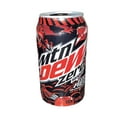 Mtn Dew Code Red Zero - Sugar with saney Coaster 12 oz Cans (Code Red ...