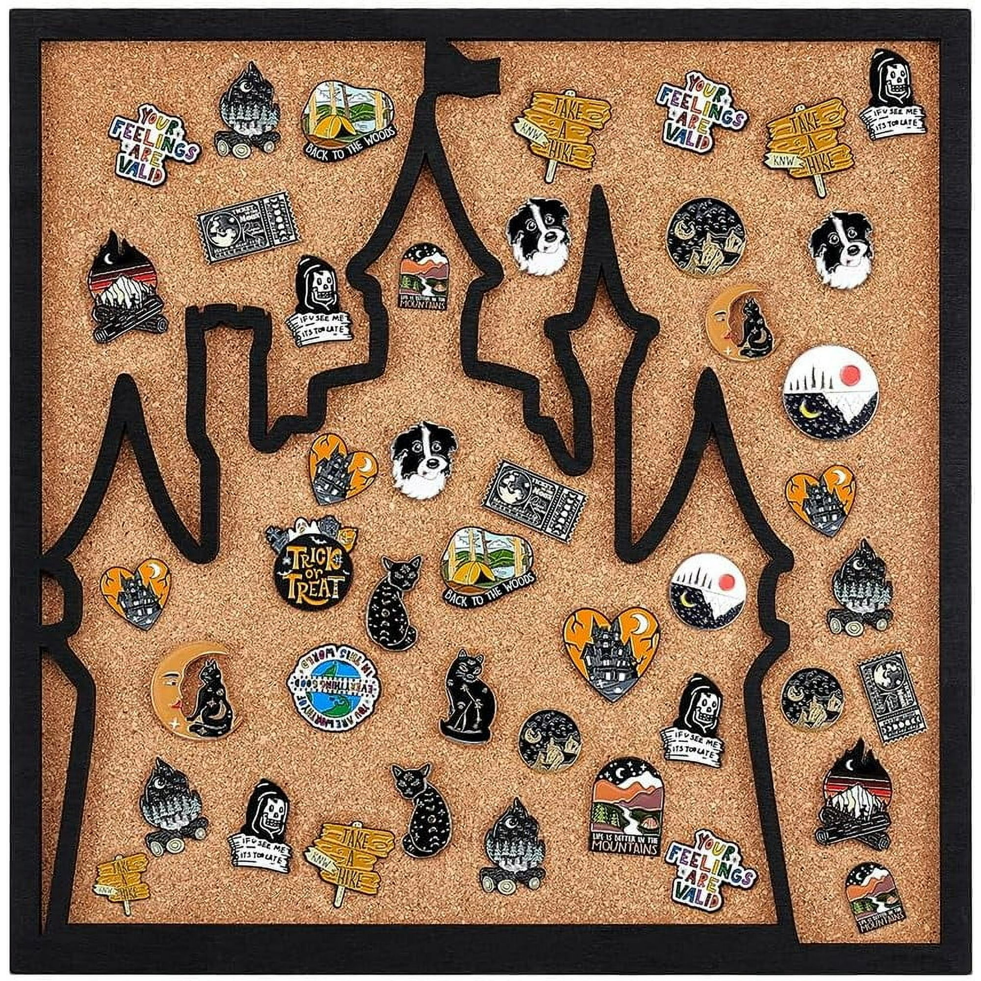 Click here for Nobrand Square Castle Pin Board Cork Board 11.8x11... prices