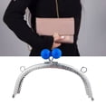 Fashionable Purse Frame Bag Stylish Metal Handle Bag Sewing Craft Bag ...