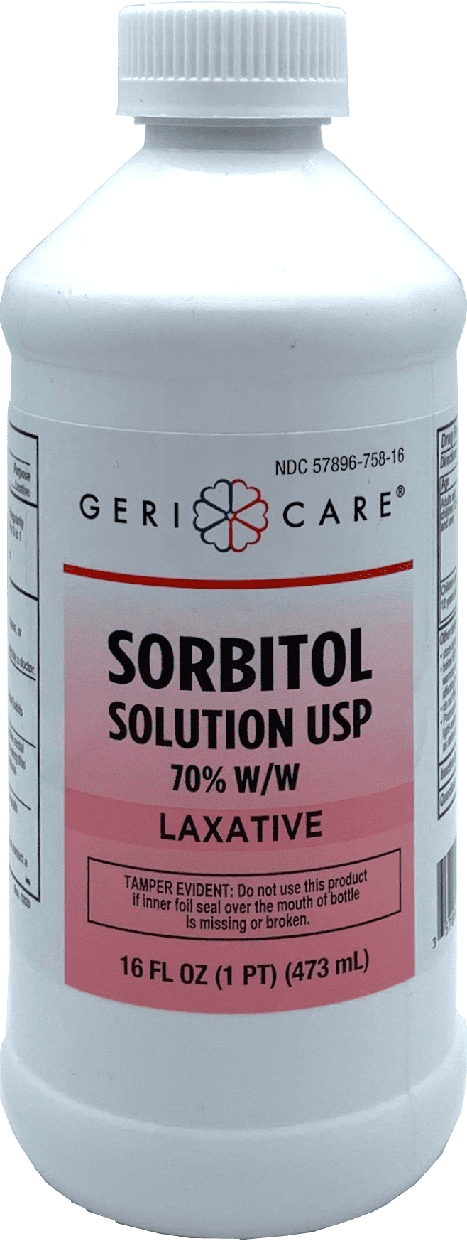 McKesson Brand GeriCare Sorbitol Liquid Laxative Solution 70% W/W 16 oz ...