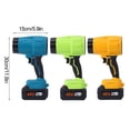 Agiufgs Cordless Leaf Blower 1100W 21V, Variable Speed Trigger with ...