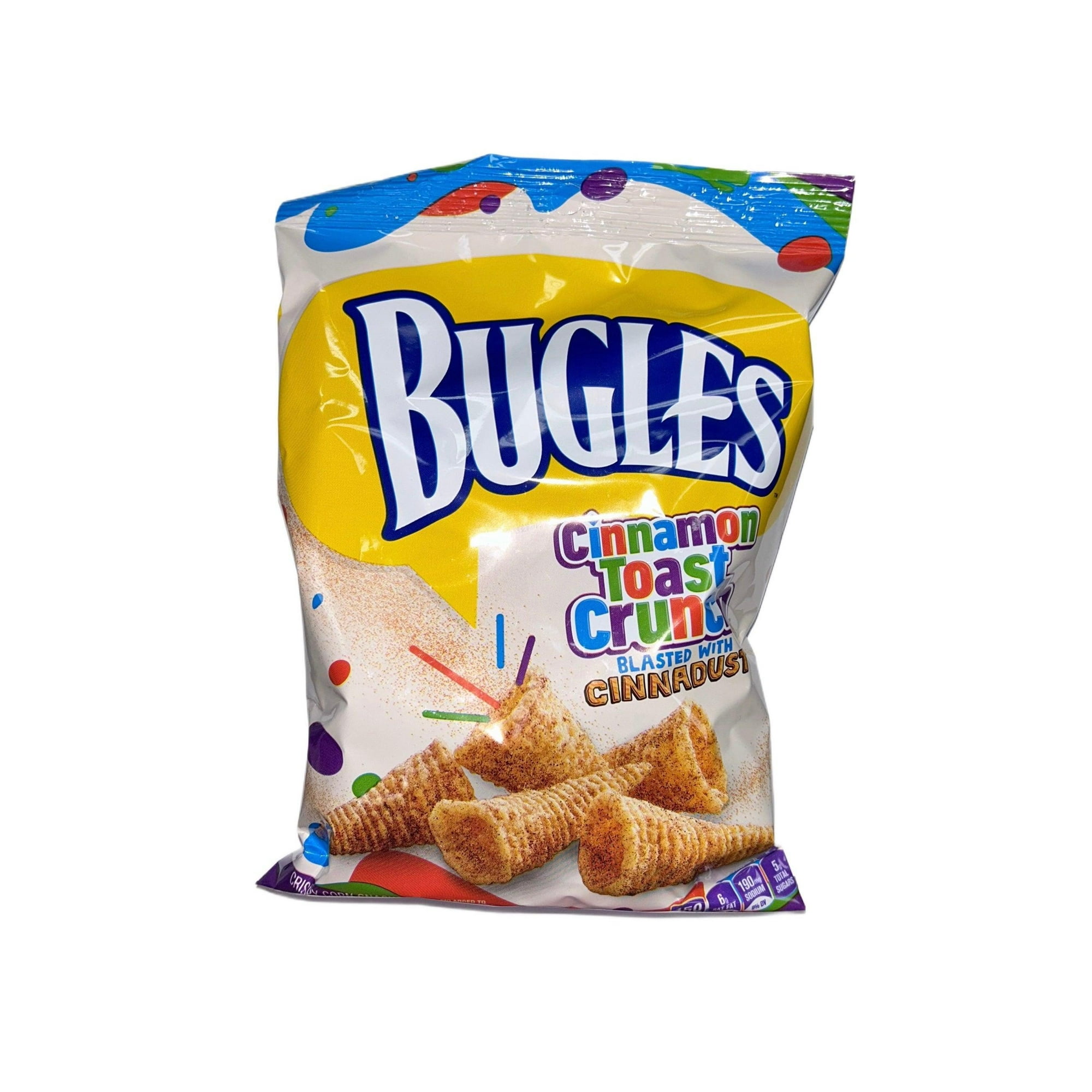 Click here for Extreme Snacks Bugles Cinnamon Toast Crunch 28g prices