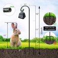 Adjustable 32 Inch Small Shepherds Hooks for Outdoor, Garden Hooks for ...