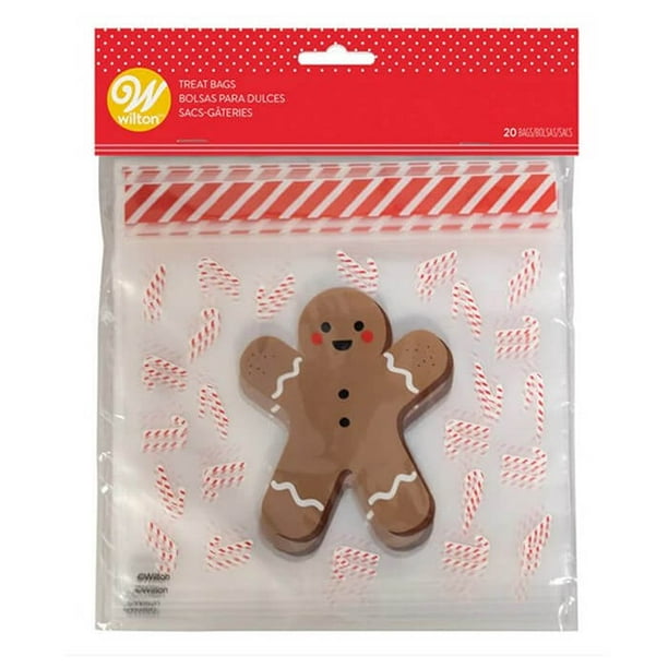 PARTY BAGS RESEALABLE GINGERBOY 20 PC - Walmart.ca
