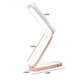 Foldable LED Desk Lamp, Plug-In Reading Lamp with 3-Level Color ...