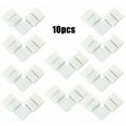 10pcs5050 LED Strip Light Corner Connectors RGB L Shape Adapters 90 ...