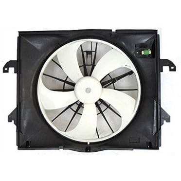 Dual Radiator and Condenser Fan Assembly - Cooling Direct Fit/For ...