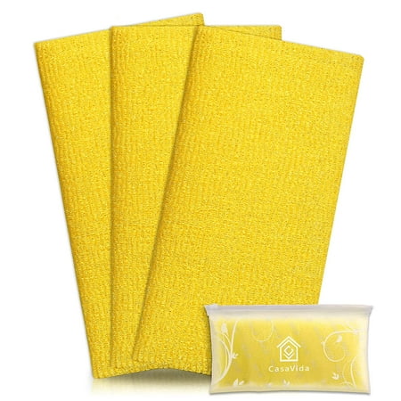 Exfoliating Washcloth Japanese Beauty Washcloth Nylon Bath Sponge ...