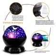 1W Star Projector Night Light for Boys and Girls, Rotating LED Wall ...