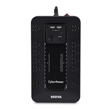 CyberPower SL750U Battery Backup UPS, 750VA/375W, 8 Outlets, USB, Surge ...