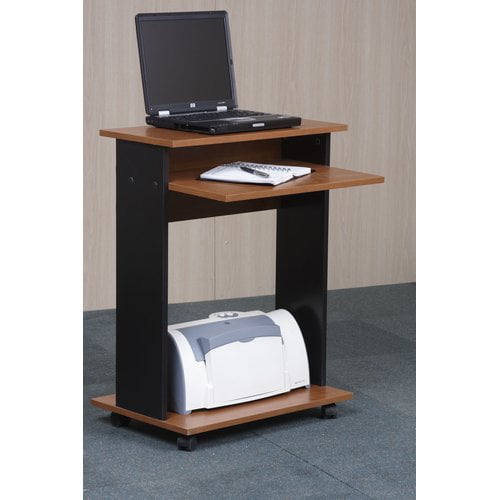 Orion Computer Cart, Cherry and Black - Walmart.com