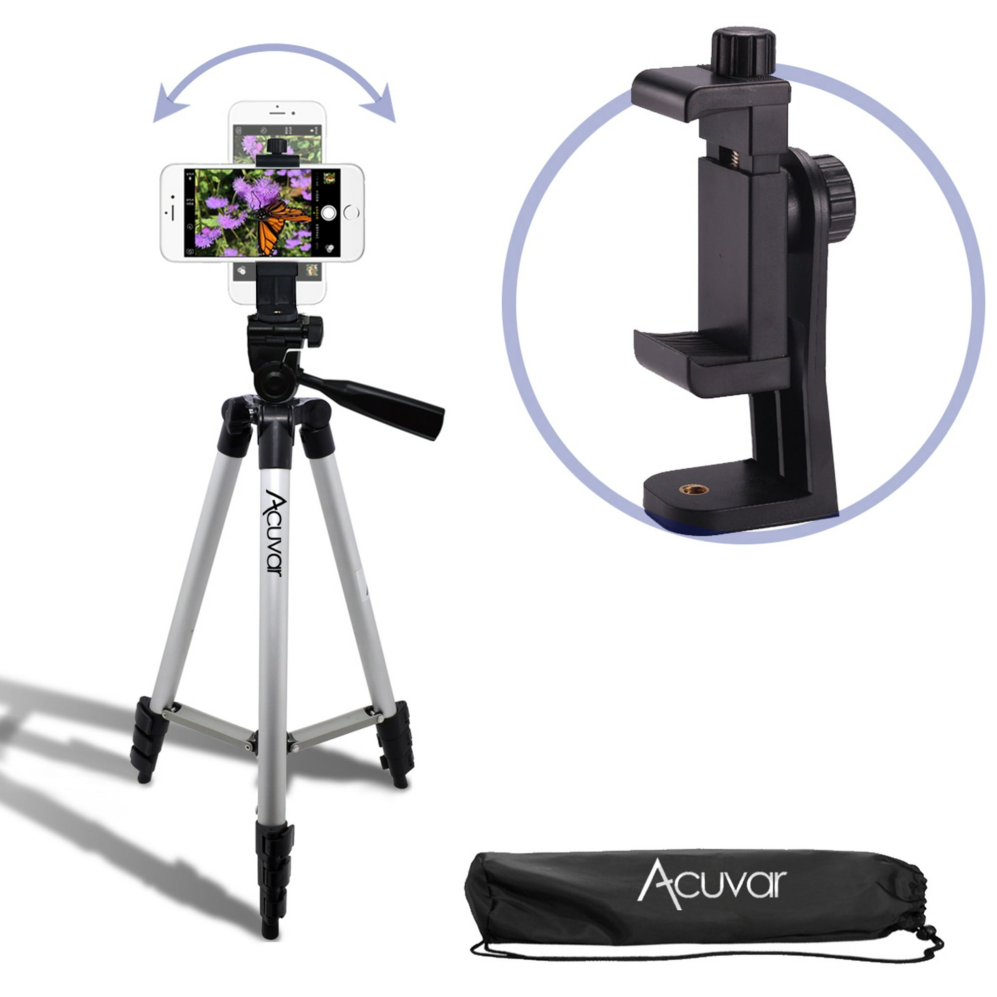 Click here for Acuvar 50 Smartphone/Camera Tripod With Rotating M... prices