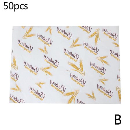 Burger Wrapping Paper Food Grade Grease Paper Bread Wrappers .. Fries ...