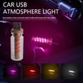 Automotive Night Lamps USB LED Car Lights Touch Adjustment Plug-in ...