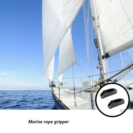 2X Clam Cleat Rope Clamp Cord Tensioner Stabilizing Tool Wire ...