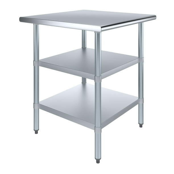 Narrow Stainless Steel Table