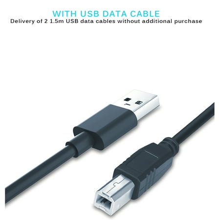 Printer Sharing Switch 2 In 1 Out Capture Box Device with Blue Light ...