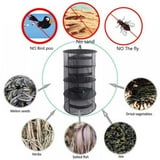 Fish Mesh Hanging Drying Net Food Dehydrator Durable Folding 4 Layer ...
