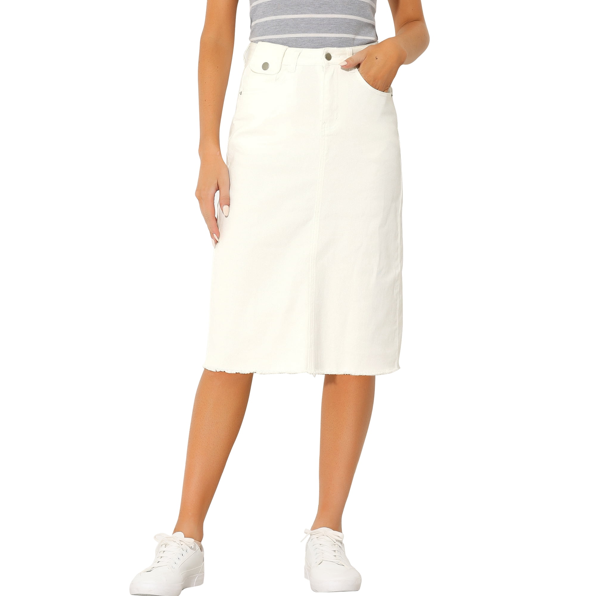 Click here for Inspire Chic Unique Bargains Womens Casual Jean Sk... prices