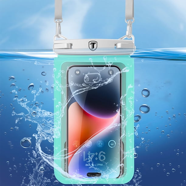 Waterproof Phone Pouch, Takfox Universal IPX8 Underwater Waterproof 2 ...