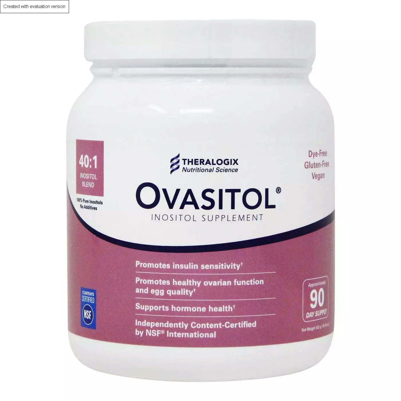 Theralogix Ovasitol - 90 Day Supply of Inositol Nepal | Ubuy