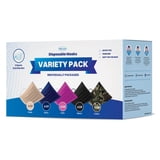 Disposable Face Masks 3-Ply Individually Wrapped , 50ct - Combo Pack ...