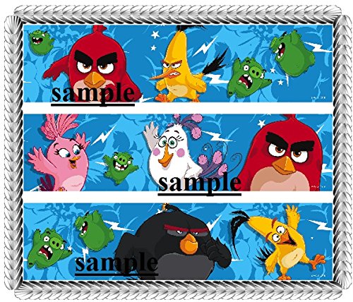 Angry Birds Edible Cake Border Toppers - New Australia | Ubuy