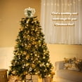 Lewondr Christmas Tree Topper with 6H Timer, Remote & USB Metal Frame ...