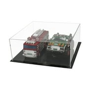 Acrylic Deluxe Clear Display Case - Medium Rectangle Box 12" x 12" x 6 ...