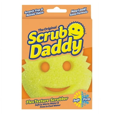 Scrub Daddy Spring Special Edition Kitchen Cleaning Sponges, Yellow ...