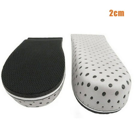 Insoles Unisex Insole Heel Lift Insert Shoe Pad Height Increase Cushion Elevator Taller ...