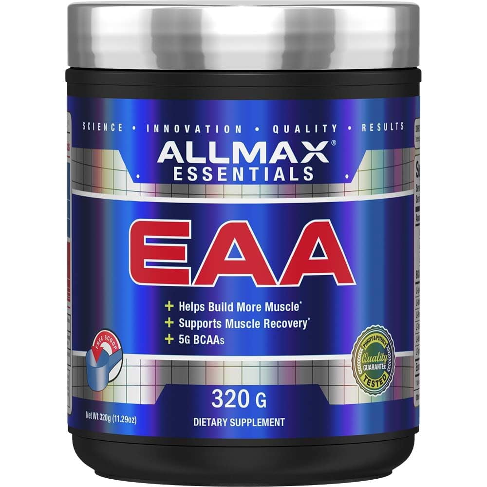 Suplemento ALLMAX Essentials EAA 320 g en polvo vegano sin gluten ...