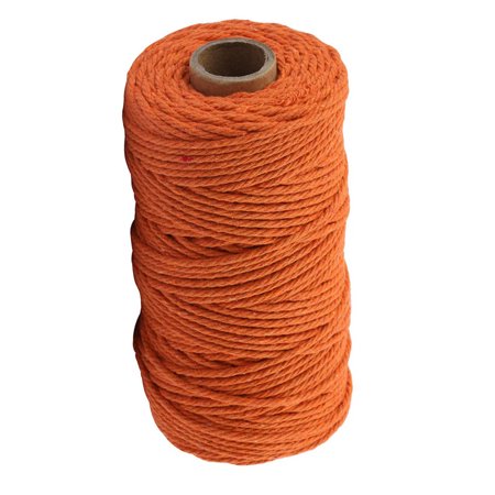 babydream1 1 Roll Handmade Cotton Rope Cord 3mm Diameter Single Woven ...