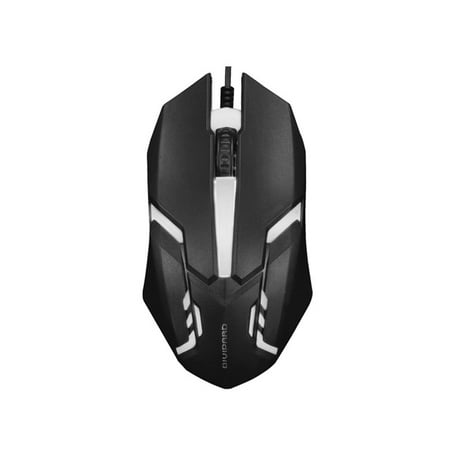 destyer Colorful Luminous Wired USB Plug Optical Desktop Mouse Office ...