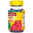 Nature Made Iron 18 mg Per Serving with Vitamin C Gummies, Dietary ...