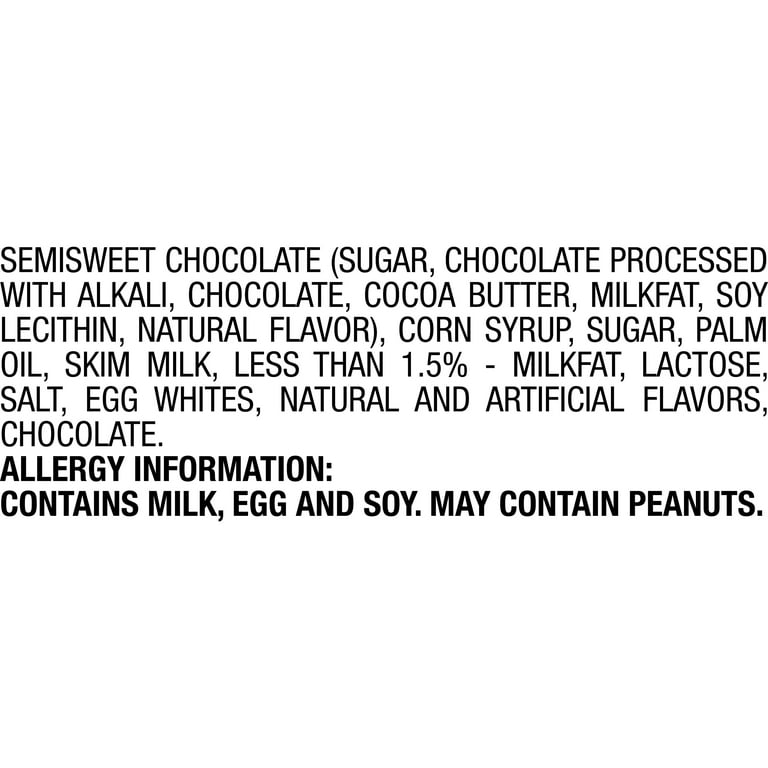 Milky Way Midnight Ingredients