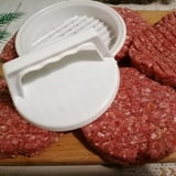 LEEYNEER Hamburger Press Patty Maker Freezer Containers - All In One ...