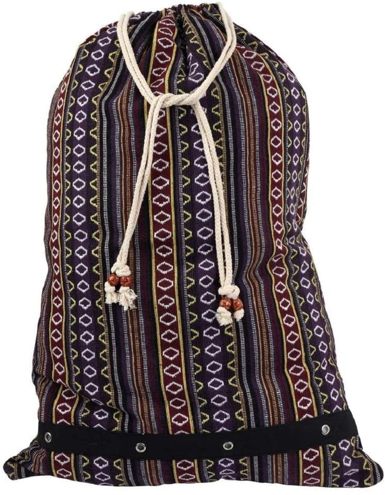 Gilbin Large Spacious 23”X35” Drawstring Heavy Duty Laundry Duffle Bag ...