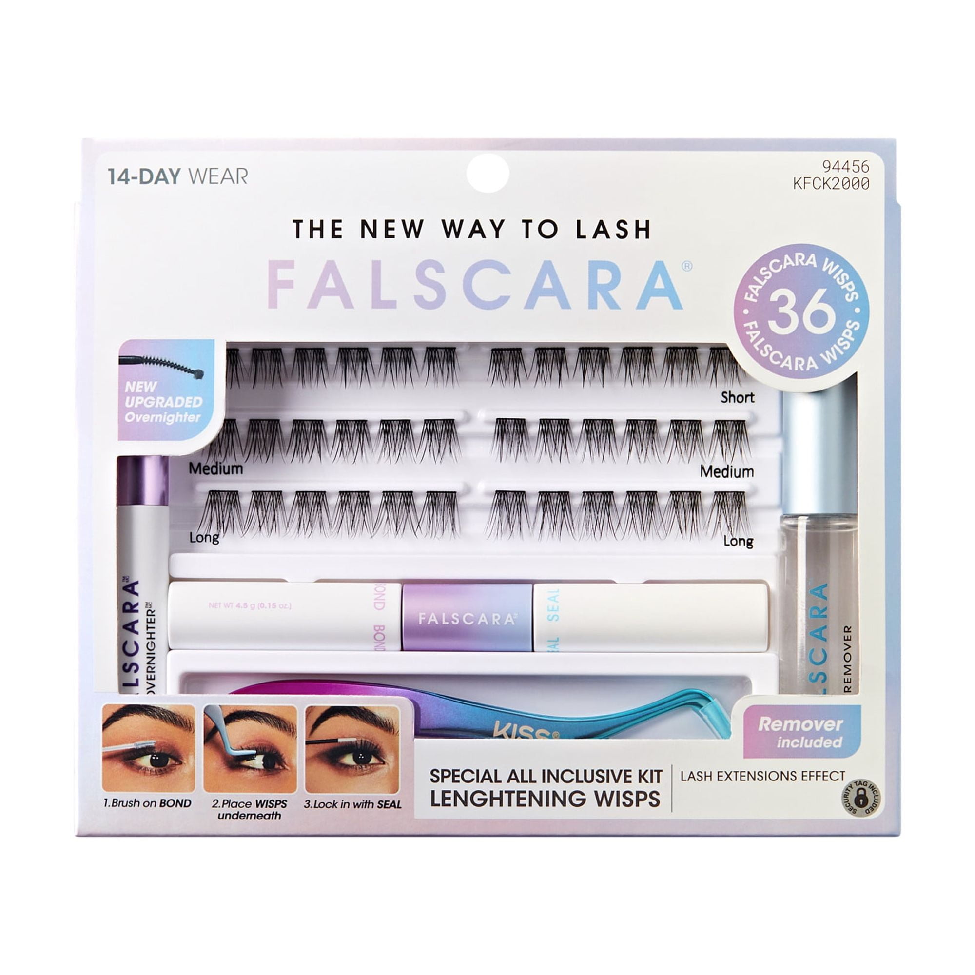 Click here for Kiss Falscara Eyelash - All Inclusive Kit  Lash Cl... prices