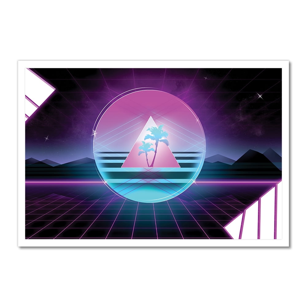 90s Fun Artwork | Choose from Canvas or Art Print | Living Room ...