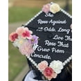 Handmade Graduation Cap Topper, Graduation Cap Decorations, She Rose ...