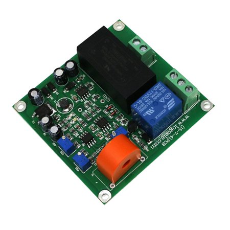 Current Detection Sensor AC0-5A Full Range Linear Adjustable Relay ...