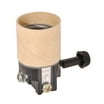 B&P Lamp E26 Medium Base Phenolic Socket with Threaded Shell and Ring ...