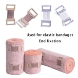 YongCo 100 Pcs Bandage Wrap Clips Replaceable Wrap Fasteners Clips ...