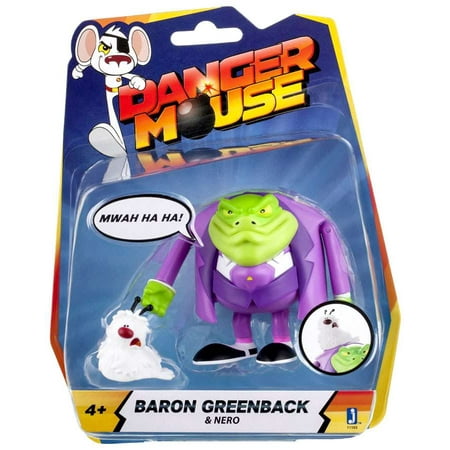 Danger Mouse Baron Greenback & Nero Action Figure - Walmart.com