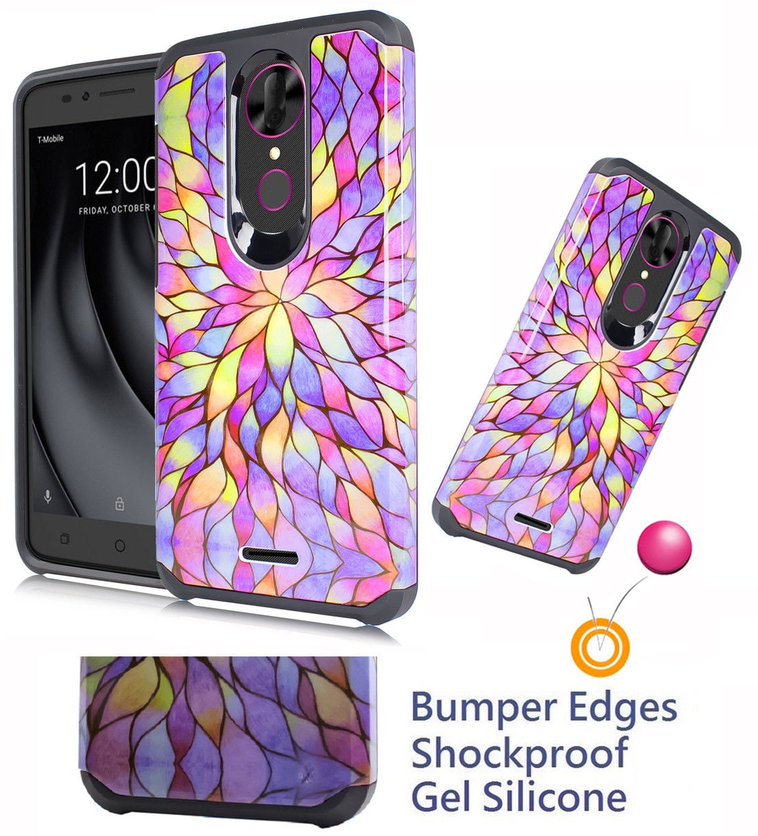 for 6" T-Mobile REVvL + PLUS coolpad alcatel 3701A Case Phone Case ...