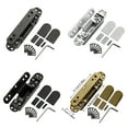 Invisible Door Hinges 125 Degree Swing Concealed Hinge Heavy Duty ...
