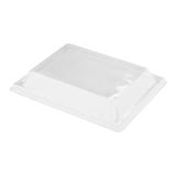 Taipei Clear Plastic Lid - Fits Rectangle Poplar Short Flare Container ...